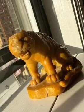 Art | Hand Carved Antique Stone Guardian Chinese Beast Tiger | Poshmark